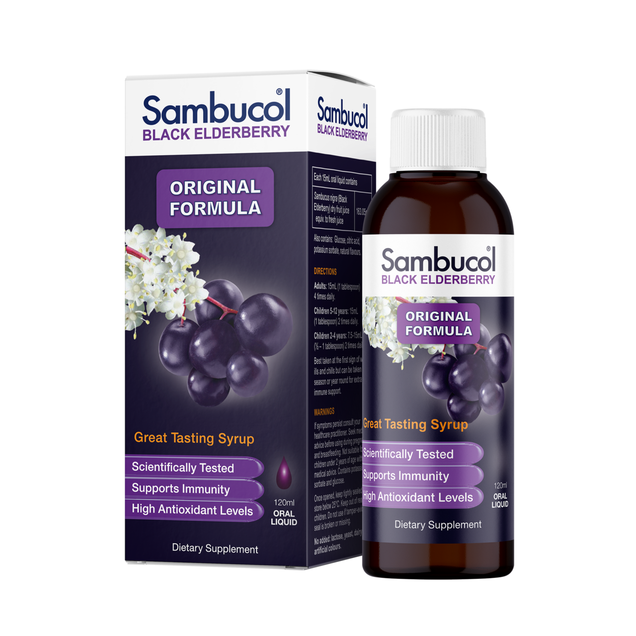 Sambucol Immune Support Supplements for Adults & Kids | Sambucol New ...